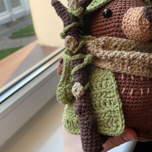 Wizard Crow, Druid Bear | 2in1 PDF Crochet Amigurumi Pattern Bundle ...