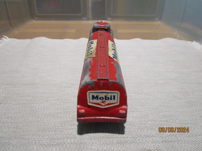 Vintage Tootsietoys Mobil Gas Truck With Additional Tank Trailer - Etsy