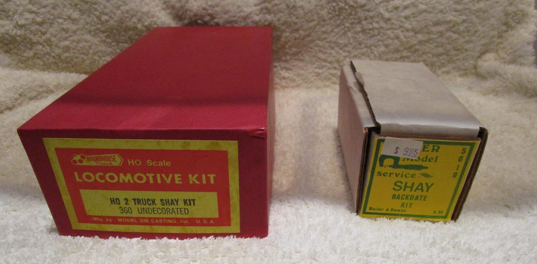 Shay HO Scale 2 Truck Kit #360 With Shay Backdate Kit #5019 - Etsy