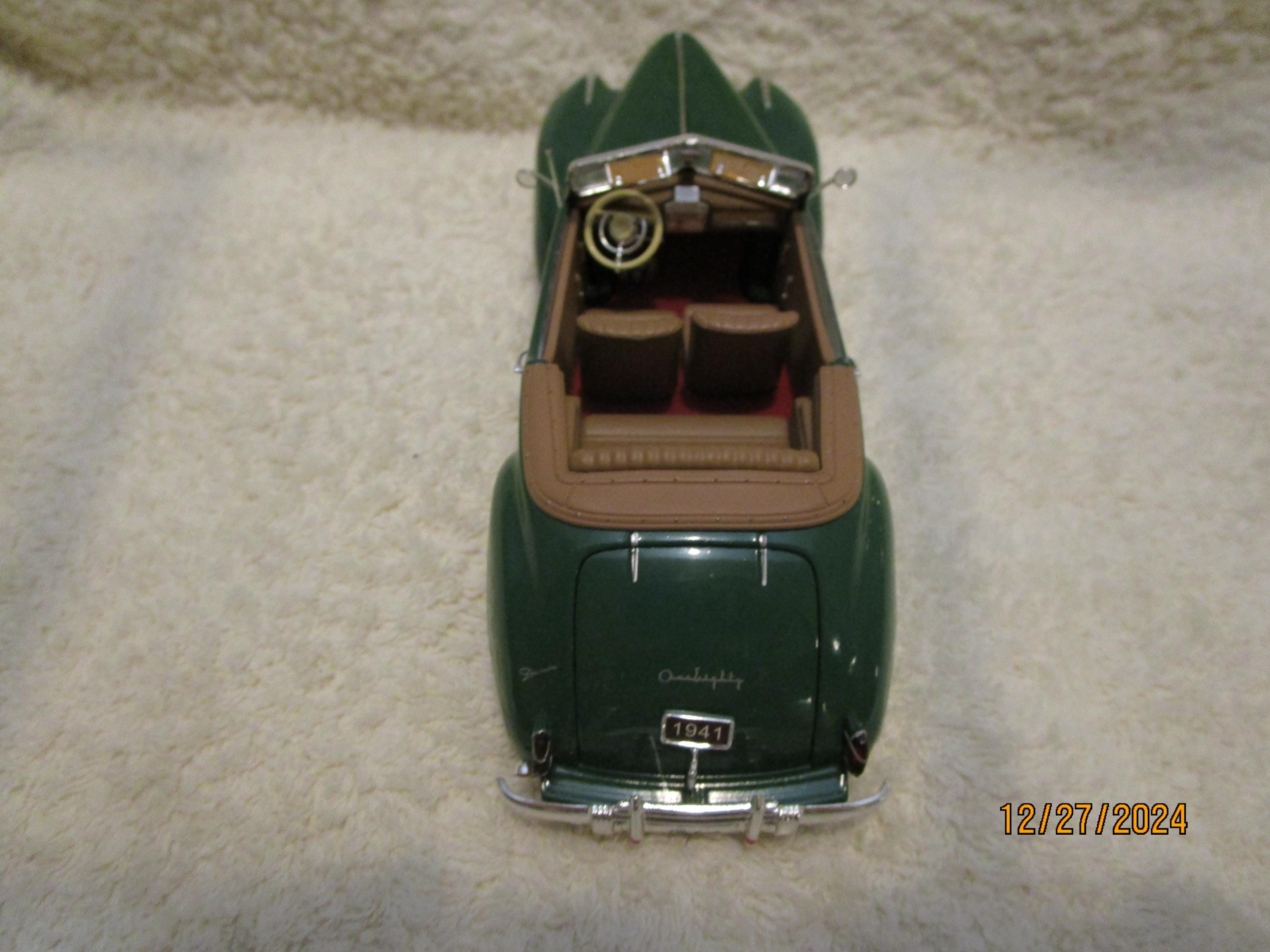 1941 Green Packard Darrin Convertible Signature Models - Etsy