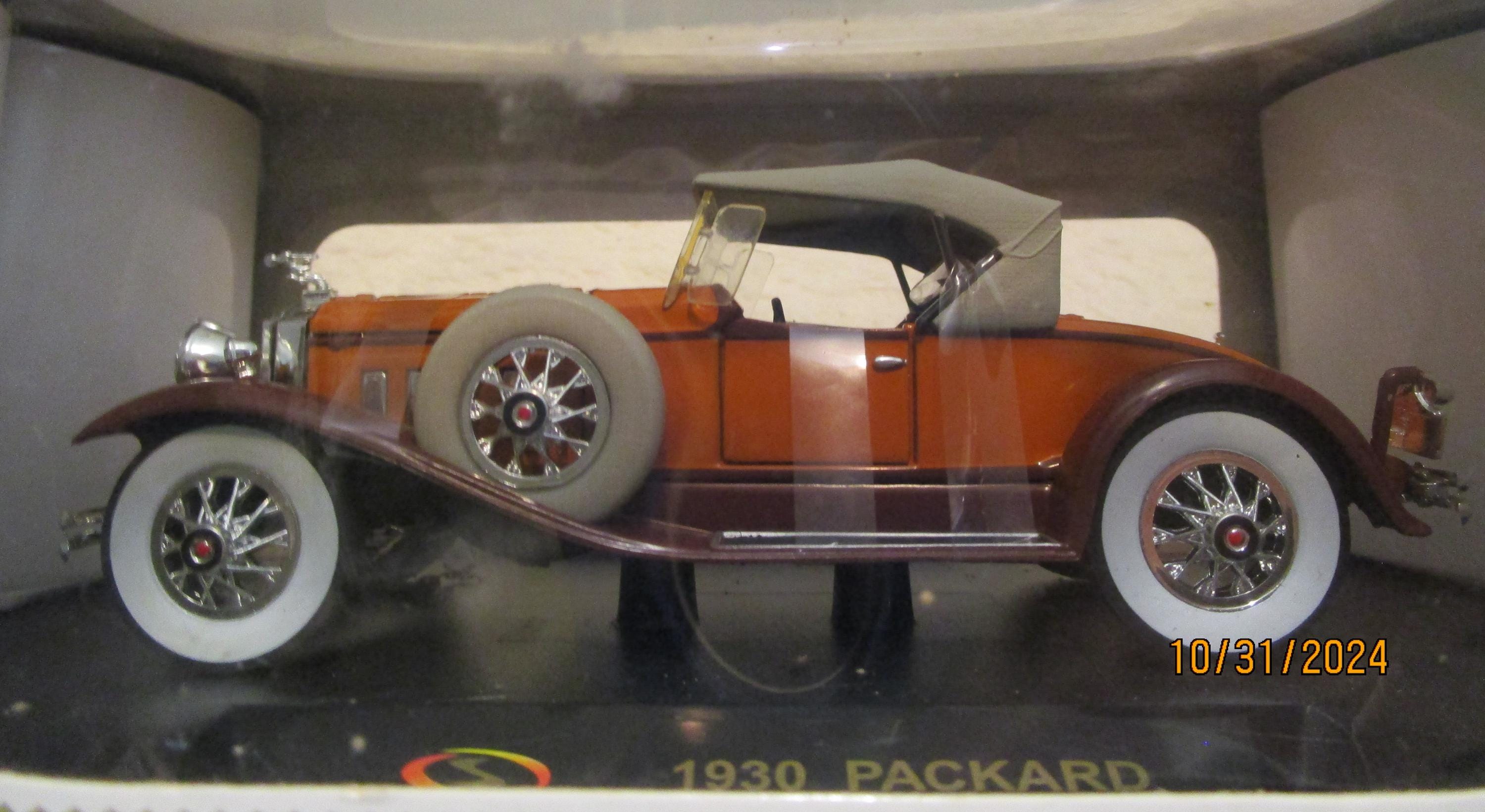 Collectible 1930 Diecast Packard Convertible Car by Signature Models - Etsy