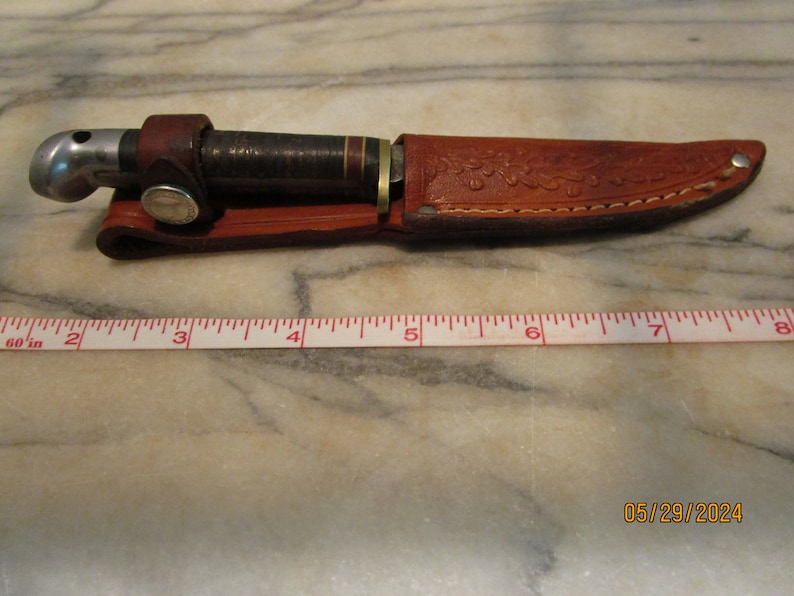 Western Cutlery Company Hunting Knife With Sheath in Original Box - Etsy