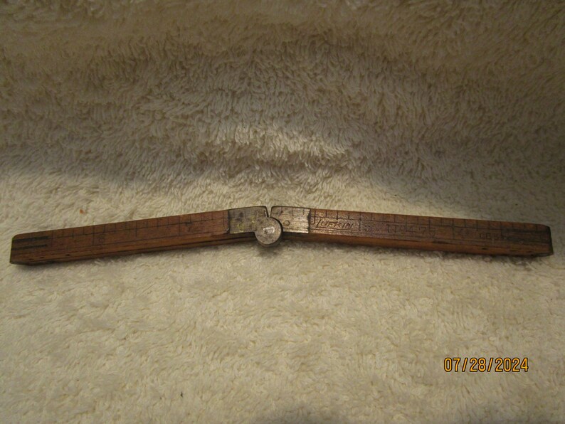 Vintage Lufkin 475 Wooden Folding Ruler, 12 - Etsy