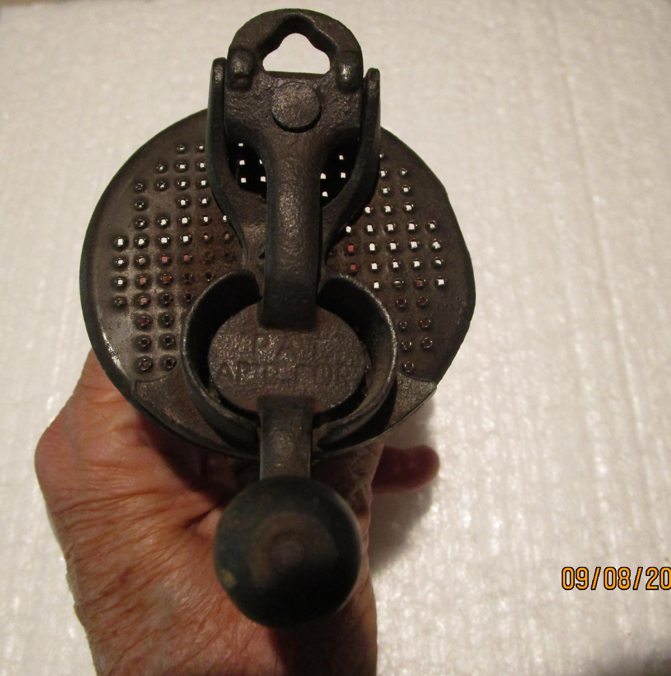 Antique Nutmeg Grinder/grater With Wood Handles - Etsy