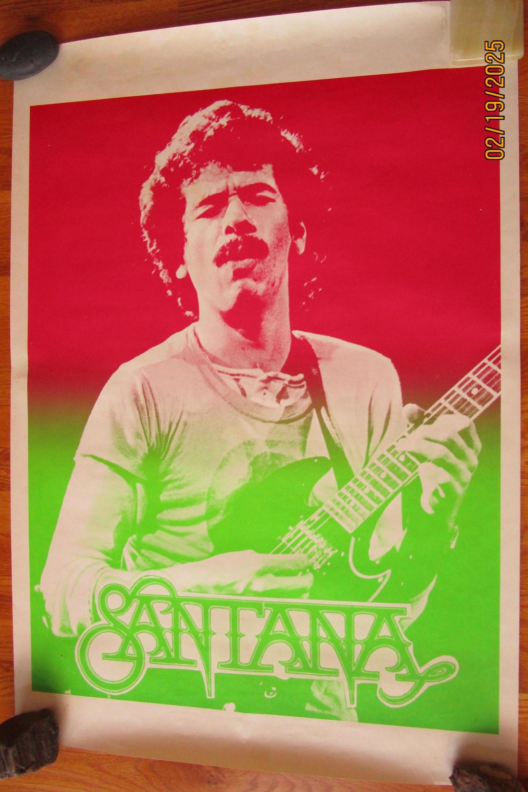Original Vintage Santana Poster Germany, 1970s - Etsy