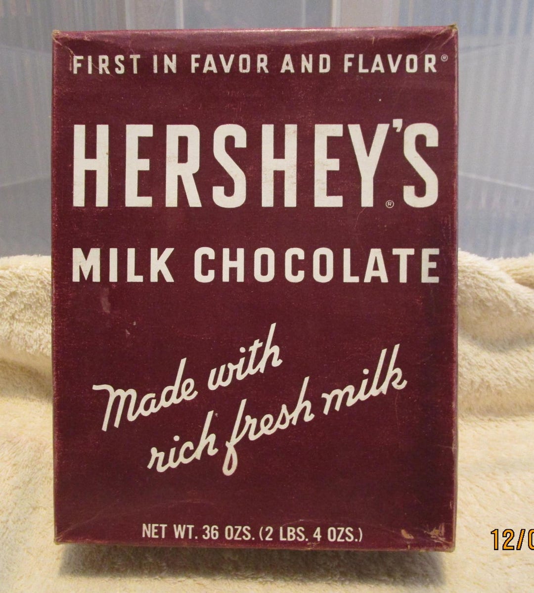 Vintage Hershey's Milk Chocolate Box, 1950s - Etsy