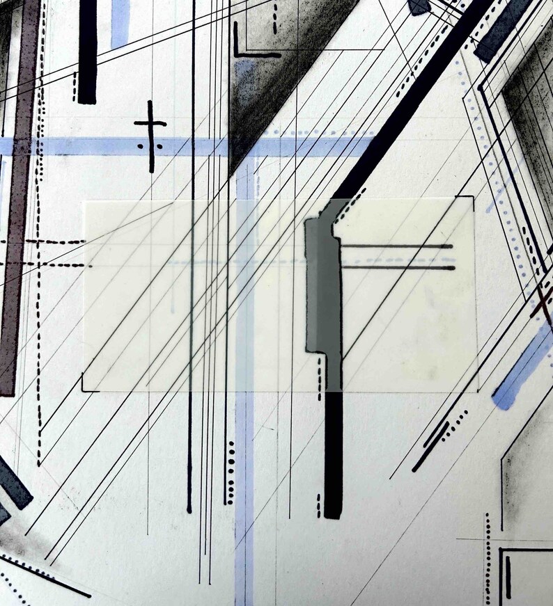 Abstract Wall Art With Creative Writing Appendices | Hand-made Ink and ...