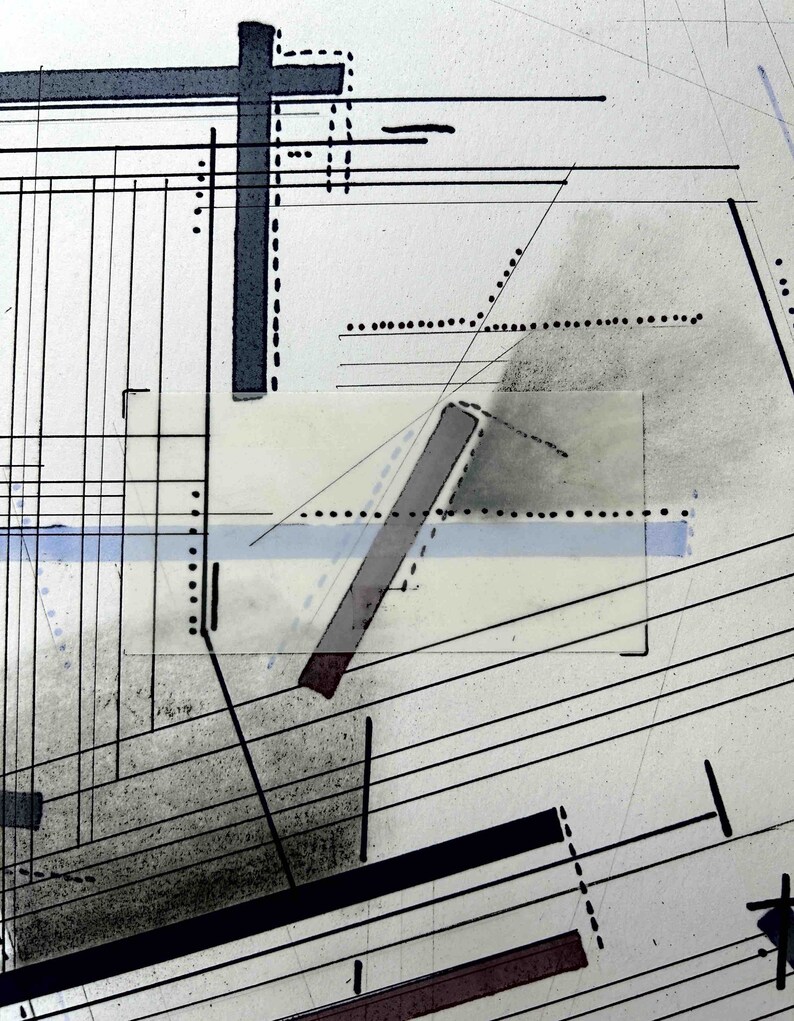 Abstract Wall Art With Creative Writing Appendices | Hand-made Ink and ...