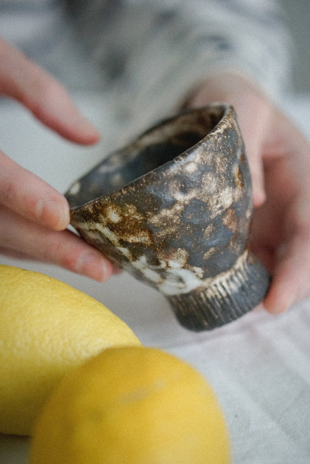 Tiny Stoneware Bowl Small Chawan - Etsy