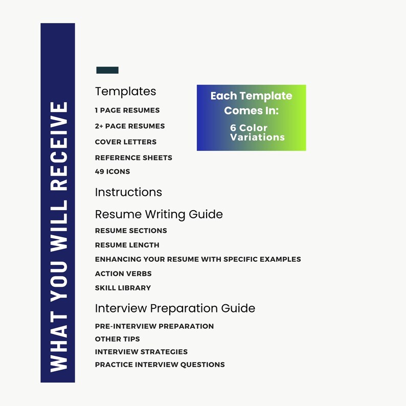 Black Fresh Frame Resume Template, Digital Download, CV Template, Cover ...