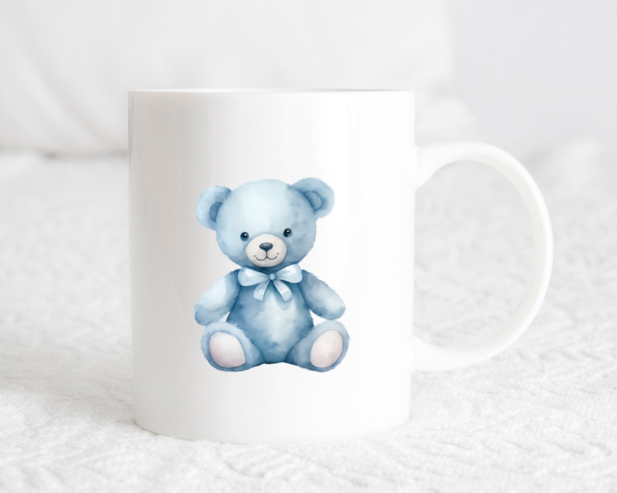 Blue Baby Clipart Printable Scrapbook Paper Planner Clipart Instant ...