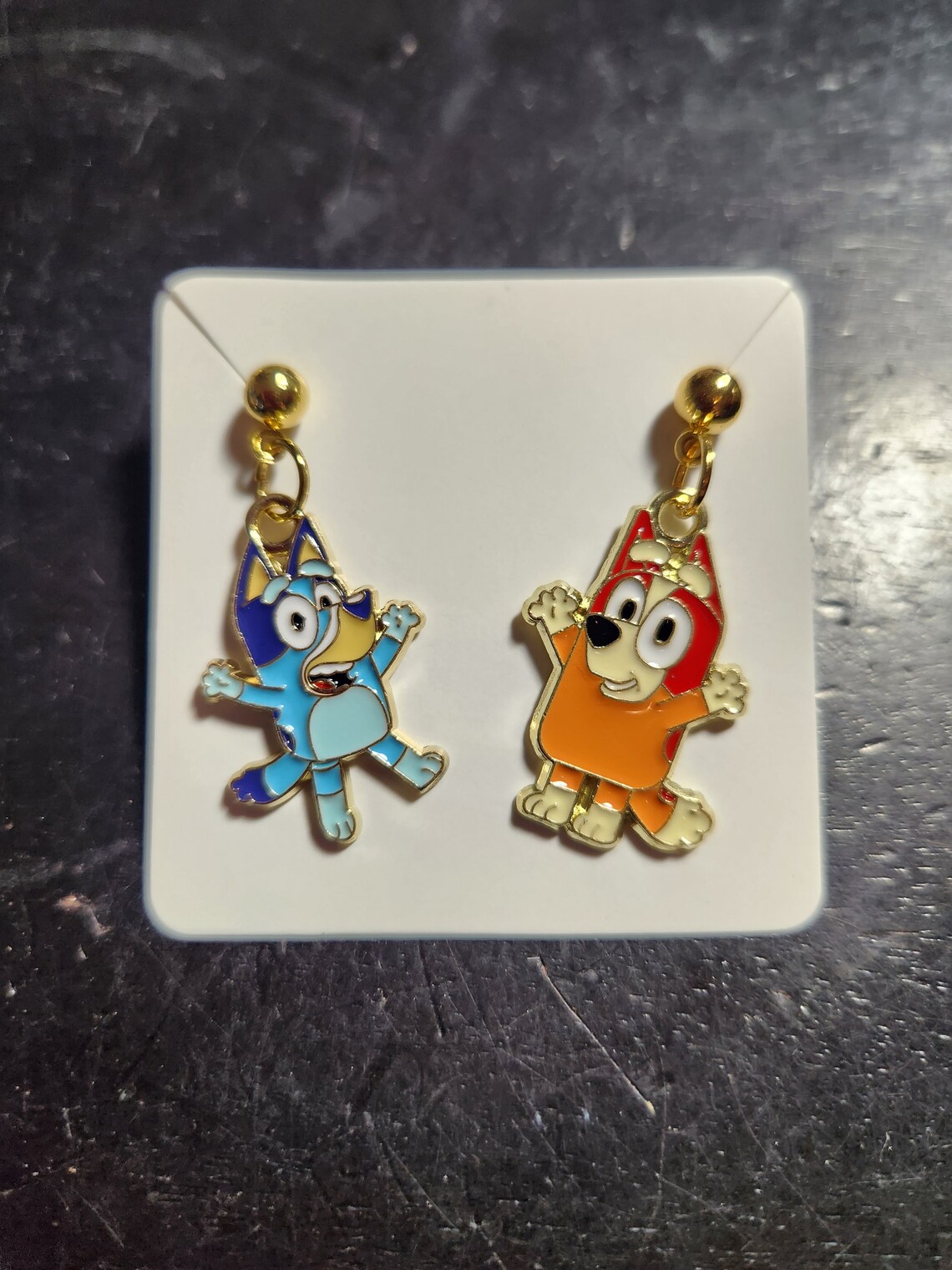Bluey and Bingo Inspired Earrings - Etsy