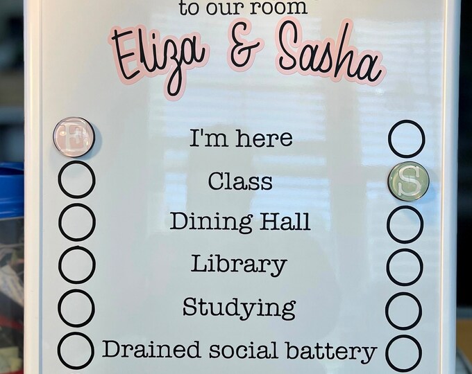 College Dorm/room Sign - Etsy