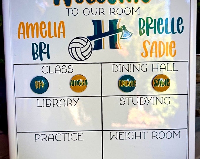 College Dorm/room Sign - Etsy