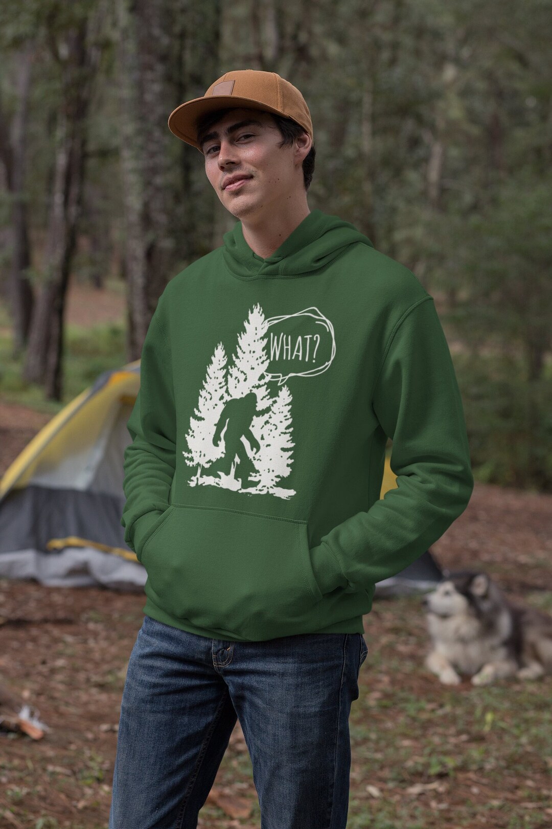 Unisex Humorous Sasquatch - Bigfoot Graphic Design Pullover Sweatshirt ...