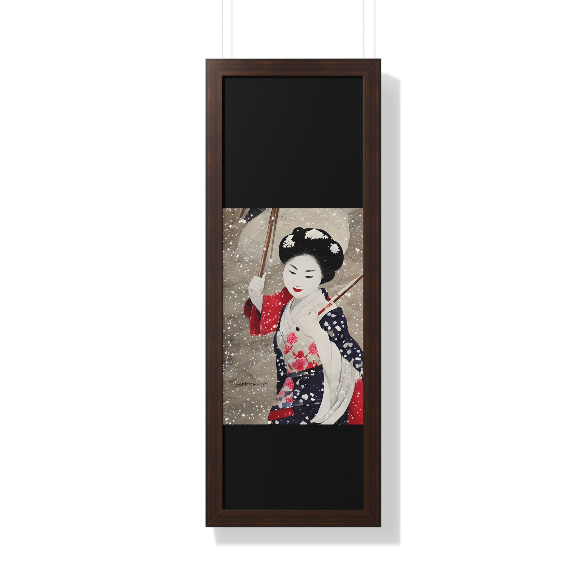 Japanese Asian Inspired Framed Artwork - Etsy