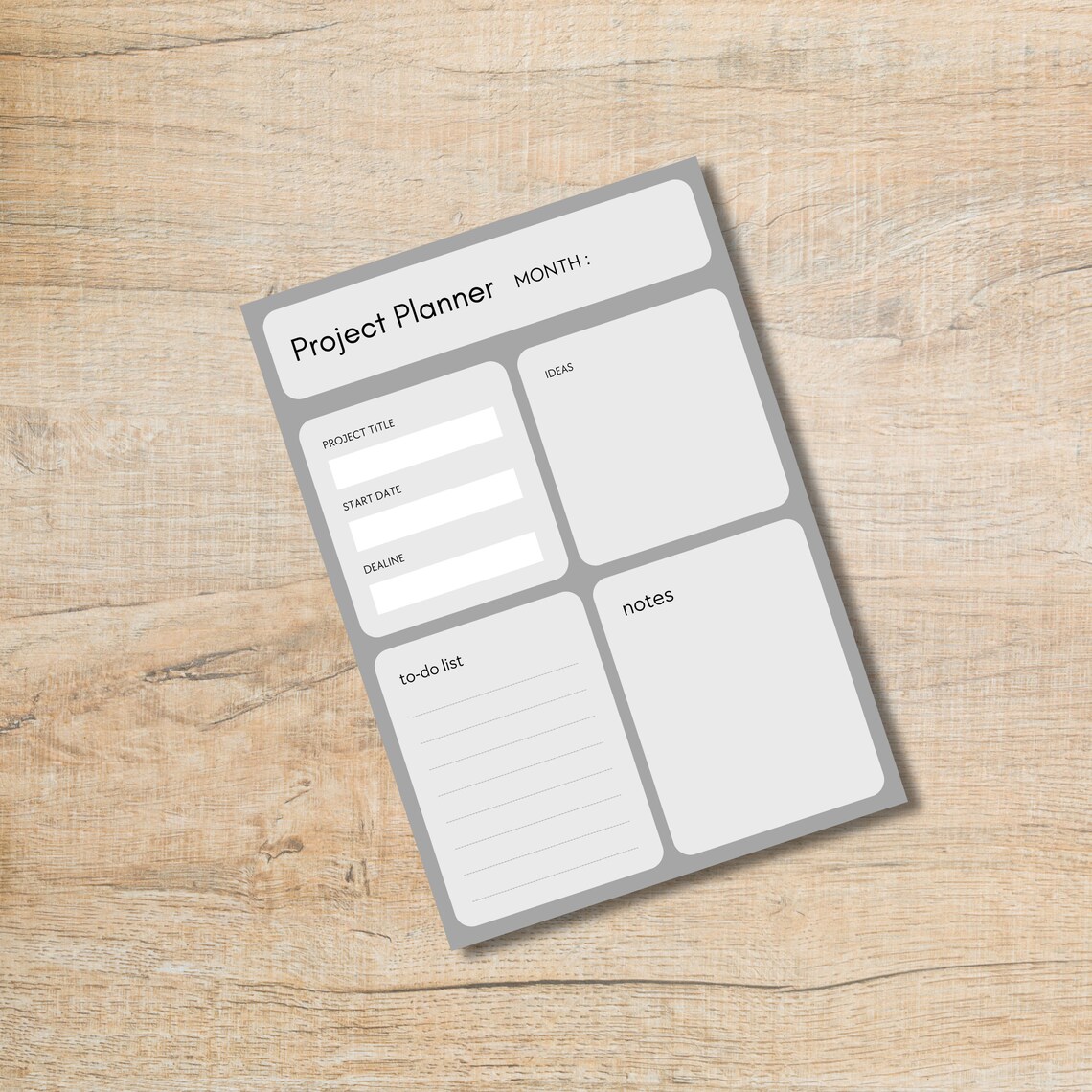 Project Planner, Project Planning, Work Planner, Project Management ...