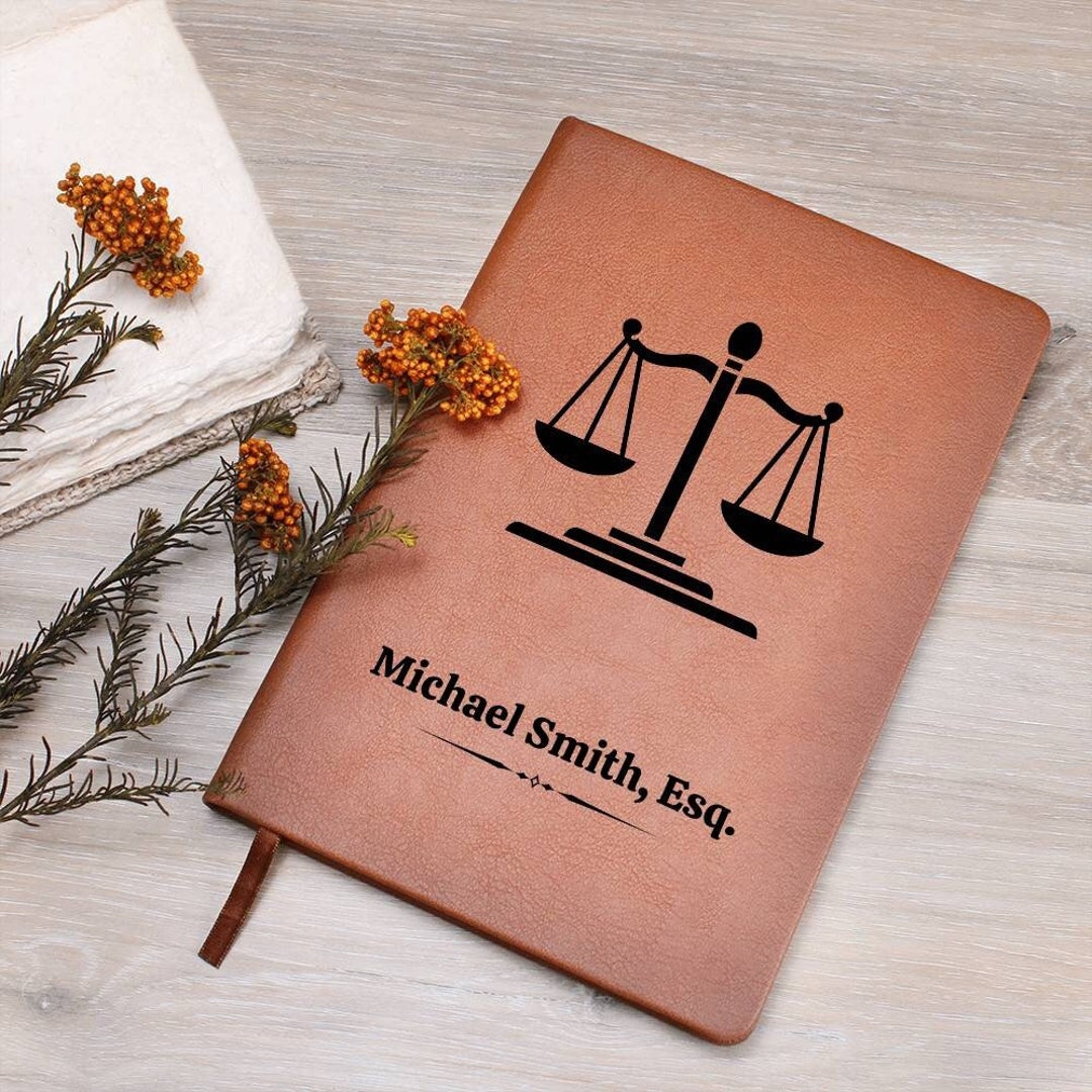 Personalized Journal for Lawyer, New Lawyer Gift, Lawyer Appreciation ...