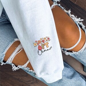 Wildflowers Optician Sweater, Personalized Sweatshirt, Optometry ...