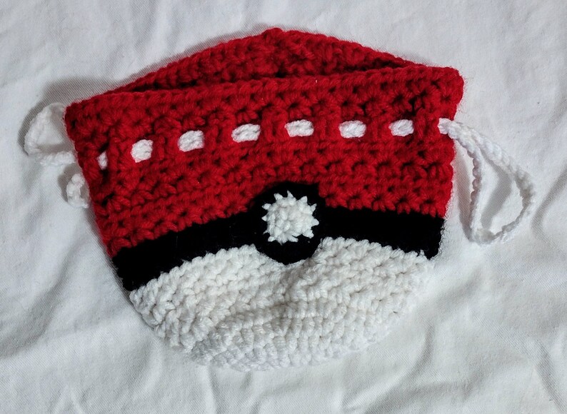 Pokemon Pokeball Dice Bag Crochet Drawstring Bag - Etsy