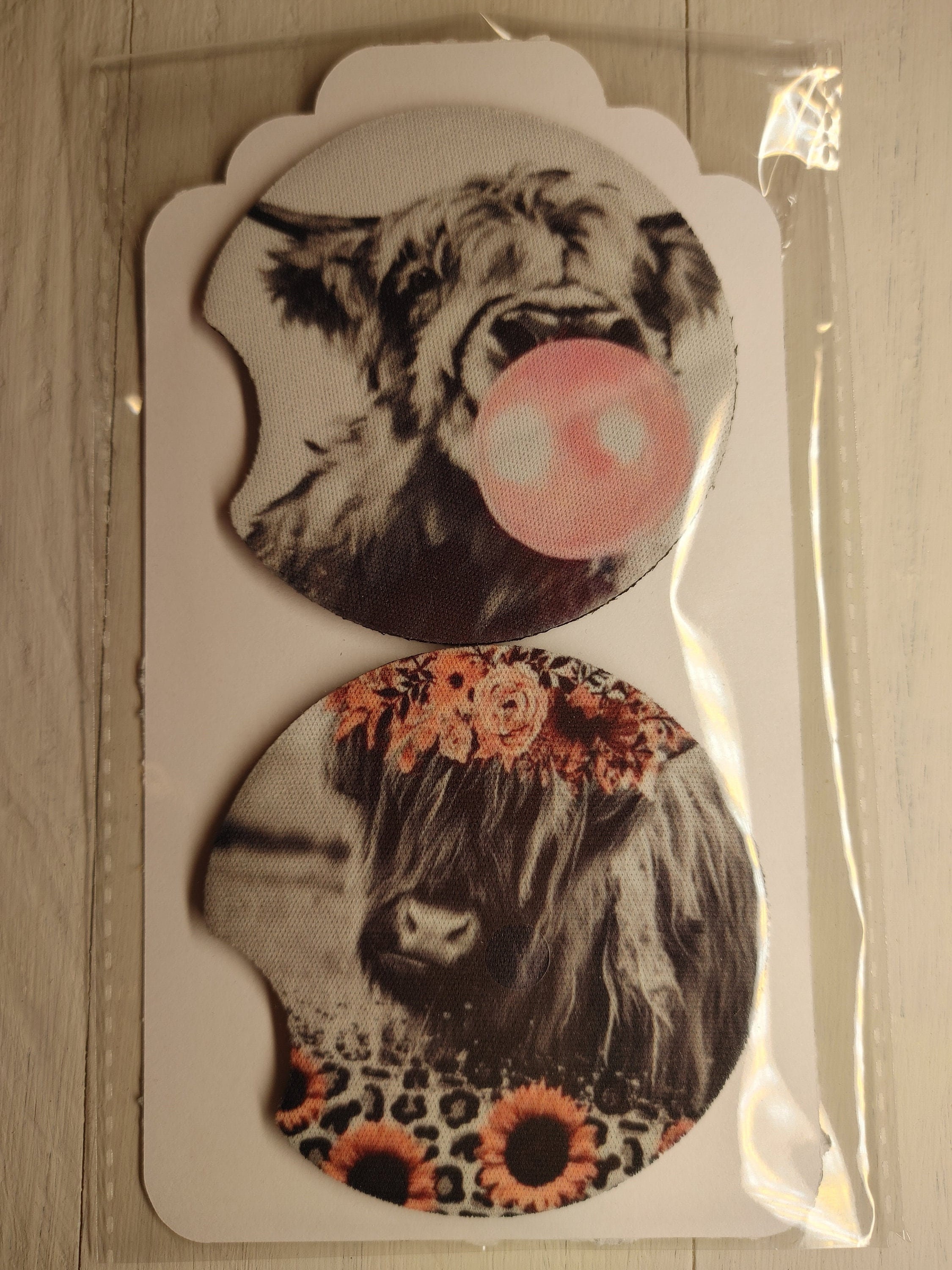 Personalized Custom Design Car Coasters Set of 2 Coasters - Etsy