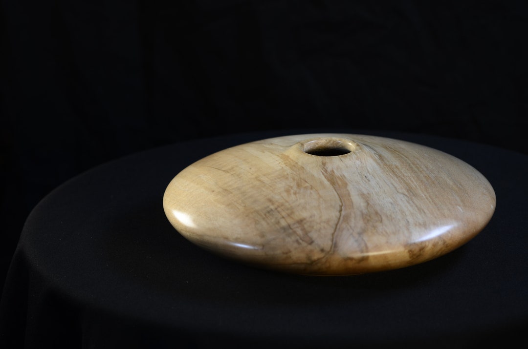 Hand Turned Spalted Maple Ornamental Vase - Etsy