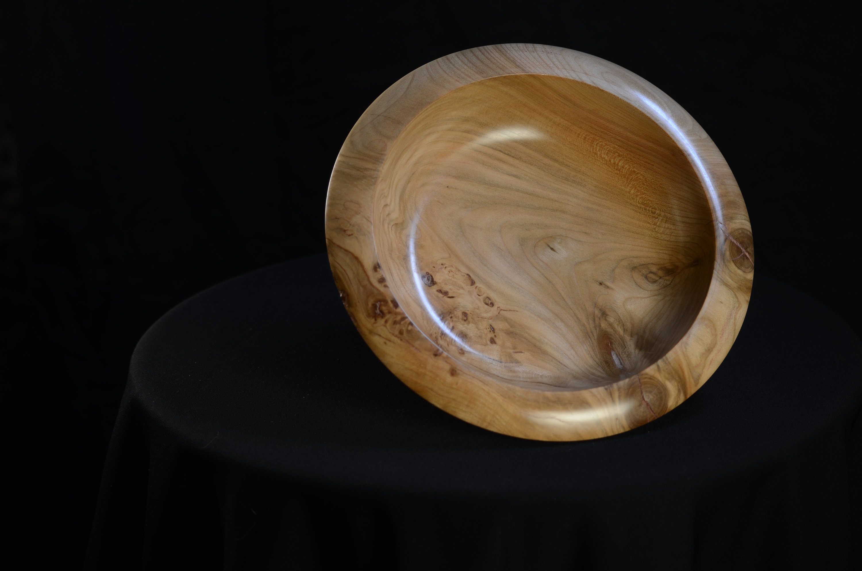 Rare Hand Turned Elm Burr Bowl - Etsy
