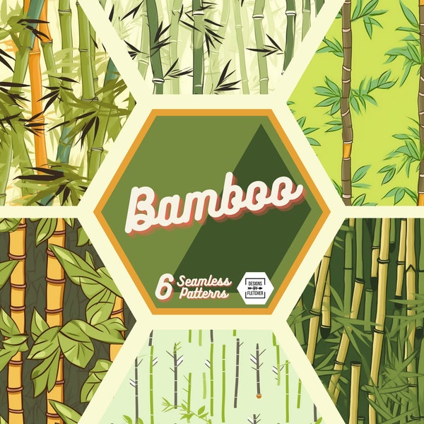 Bamboo Stencil - Etsy