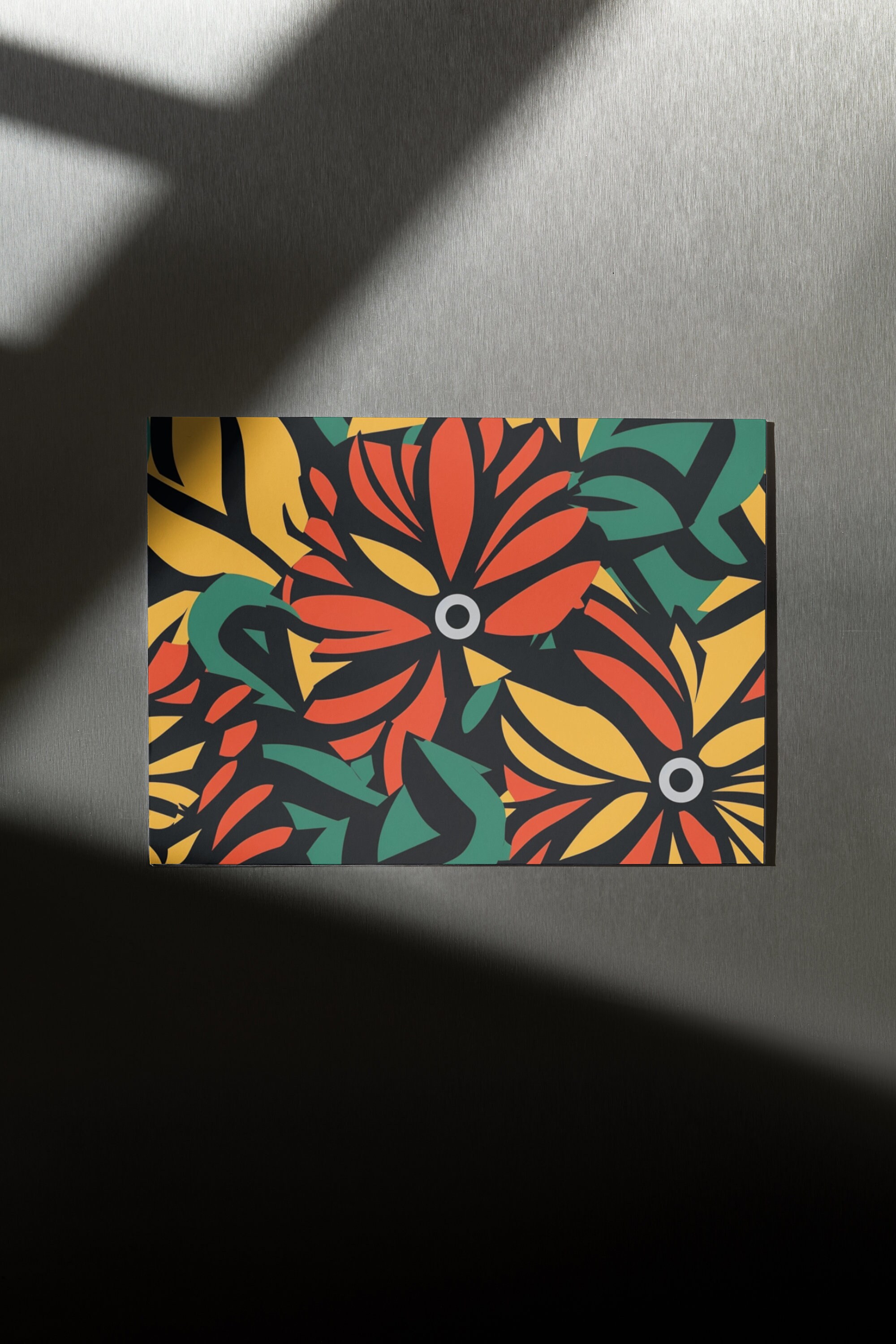 Pan-african Flowers Digital Pattern - Seamless Juneteenth Flower Design ...