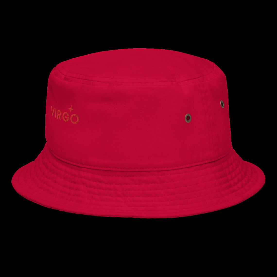 Virgo Bucket Hat, August September Birthday Month, Gift, Beige, Red ...