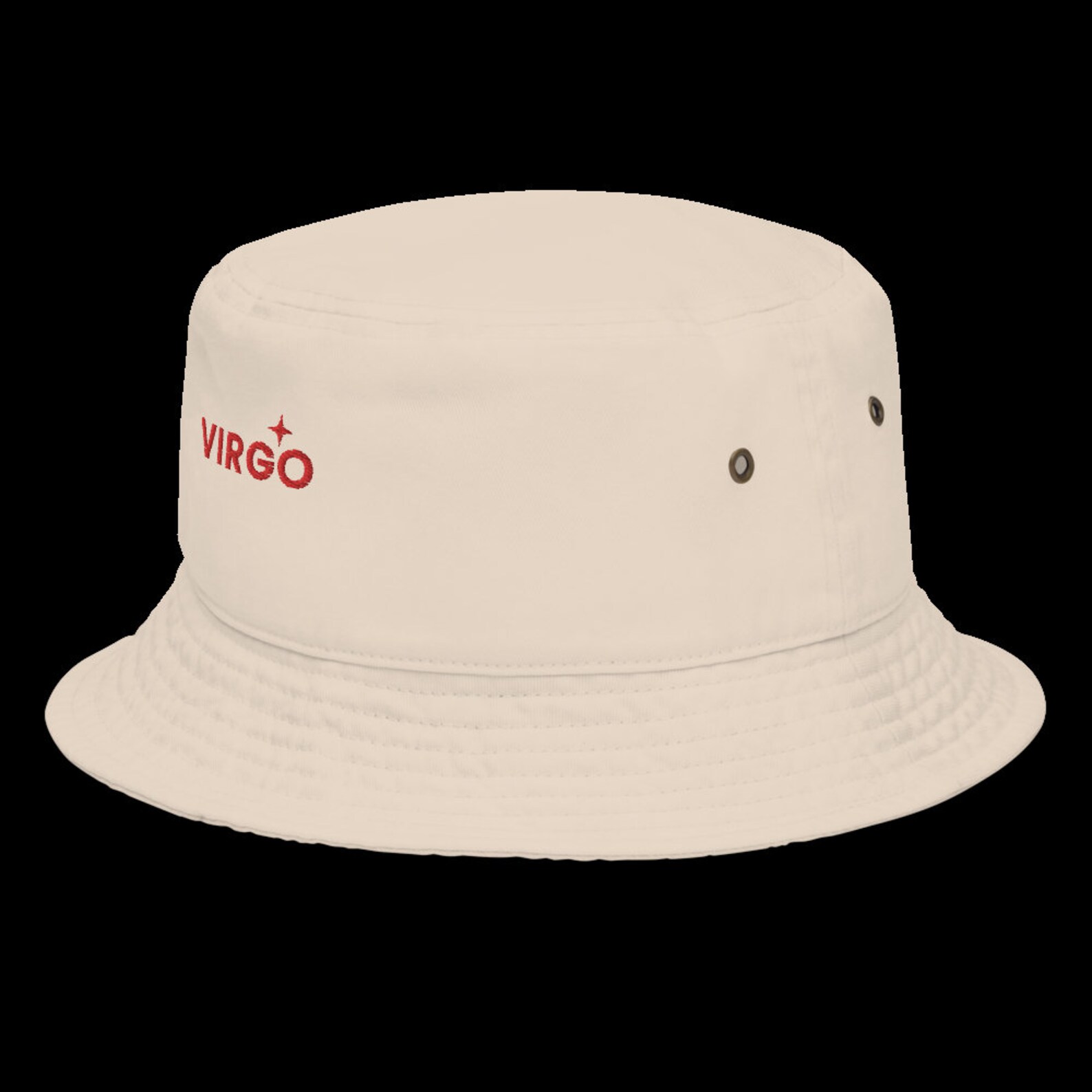 Virgo Bucket Hat, August September Birthday Month, Gift, Beige, Red ...
