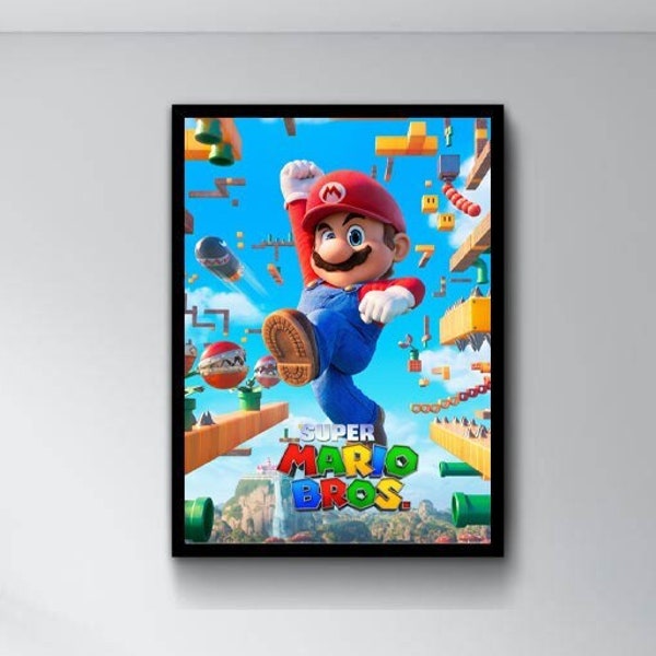 Super Mario Print - Etsy