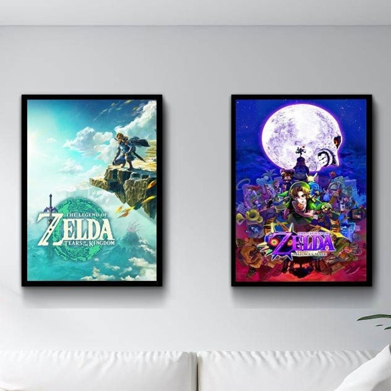 Zelda Majora Mask Poster - Etsy