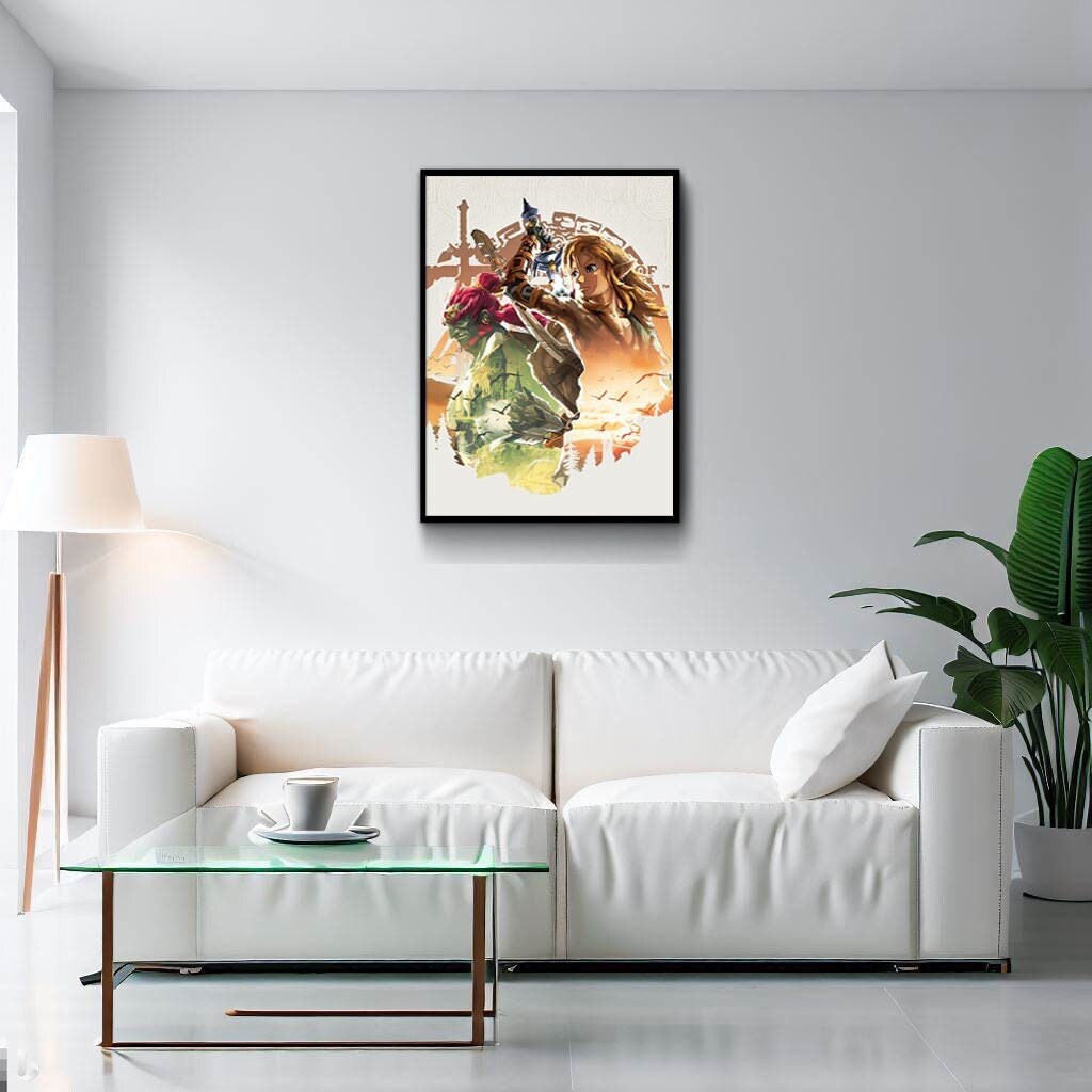 Zelda Poster: Tears of the Kingdom TOTK / Digital Download / Printable ...