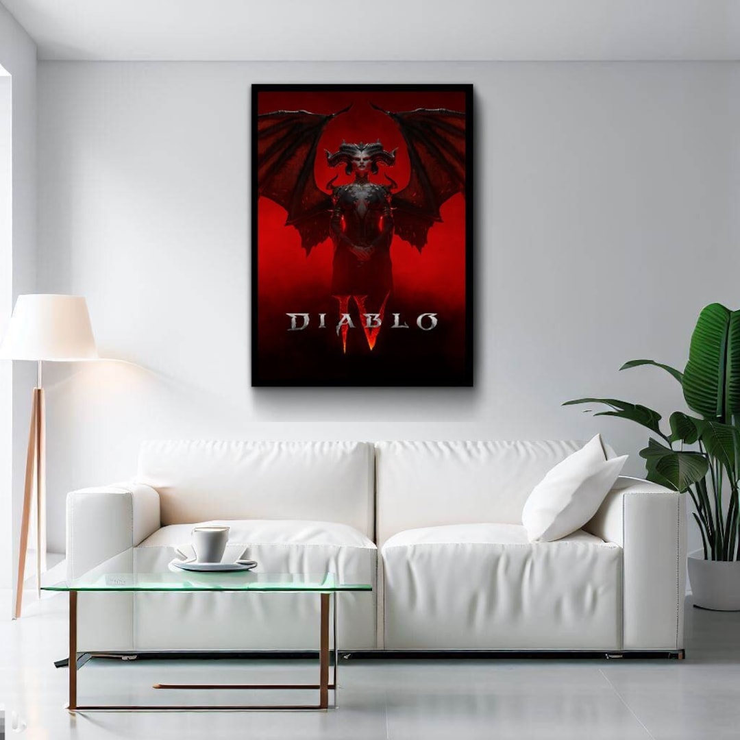 DIABLO 4 (DIABLO IV) Poster / Ultra High Quality / Digital Download ...