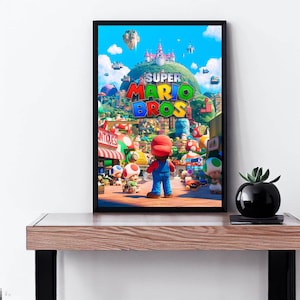 Super Mario Bros Movie Posters / High Quality / Digital Download / 2 ...