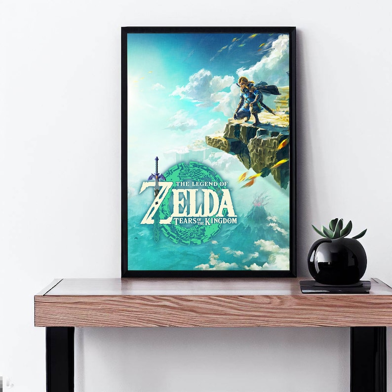 Zelda Poster: Tears of the Kingdom TOTK / High Quality / Digital ...