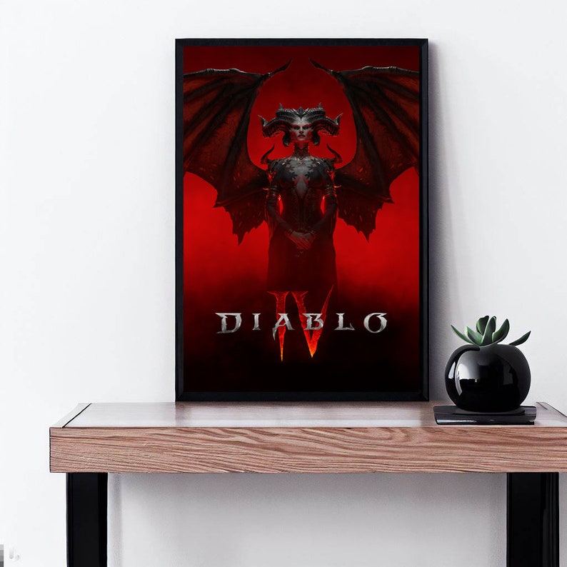 DIABLO 4 (DIABLO IV) Poster / Ultra High Quality / Digital Download ...
