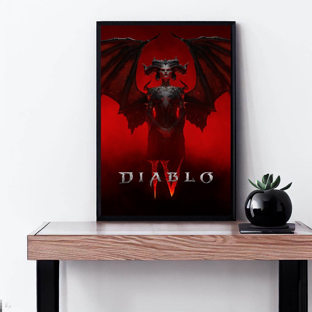 DIABLO 4 DIABLO IV Poster / Ultra High Quality / Digital Download ...