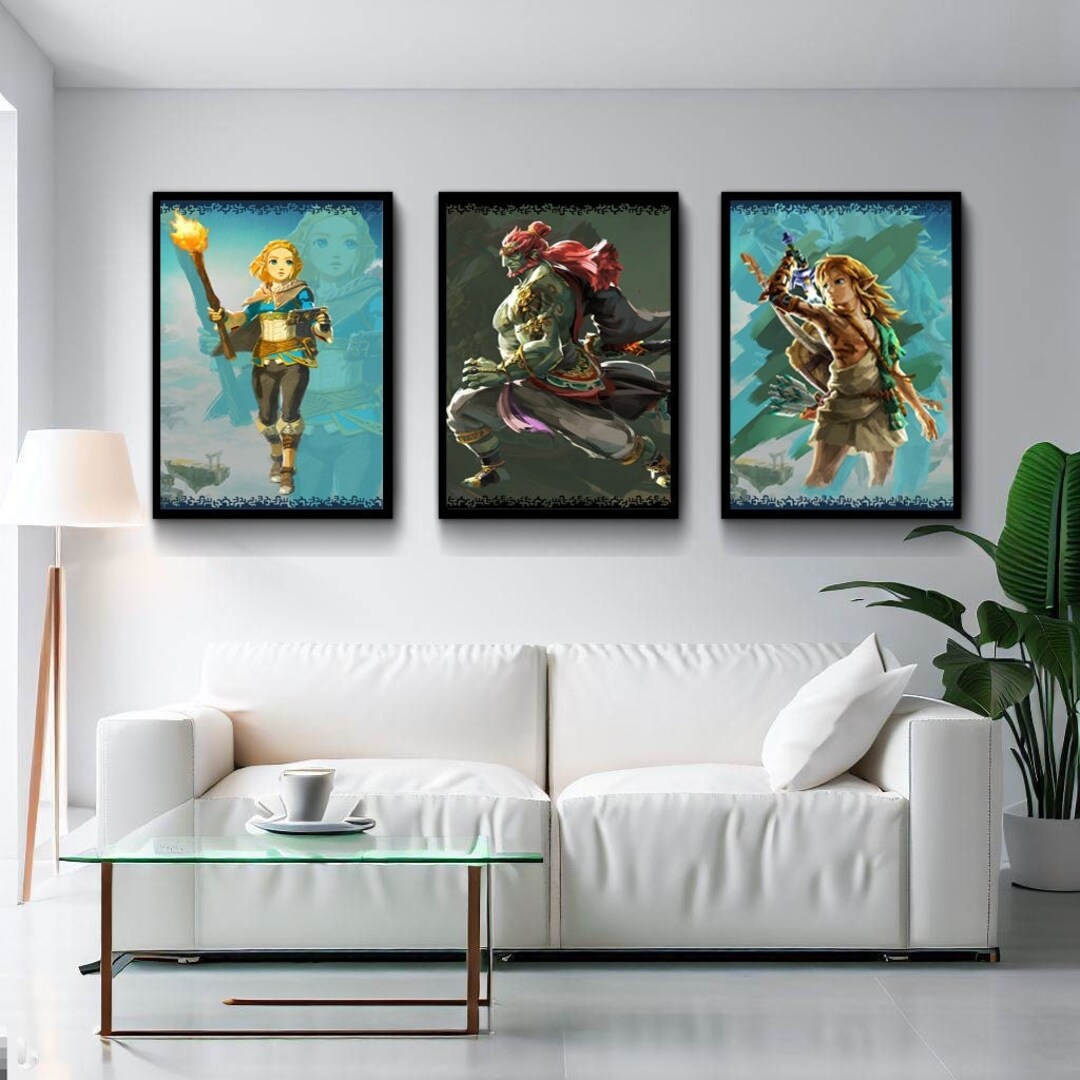 Zelda Posters: Tears of the Kingdom TOTK / High Quality / Digital ...