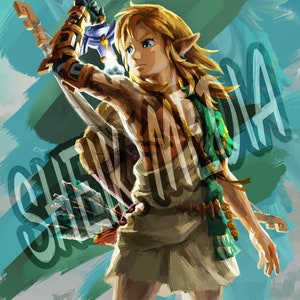 Zelda Posters: Tears of the Kingdom TOTK / High Quality / Digital ...