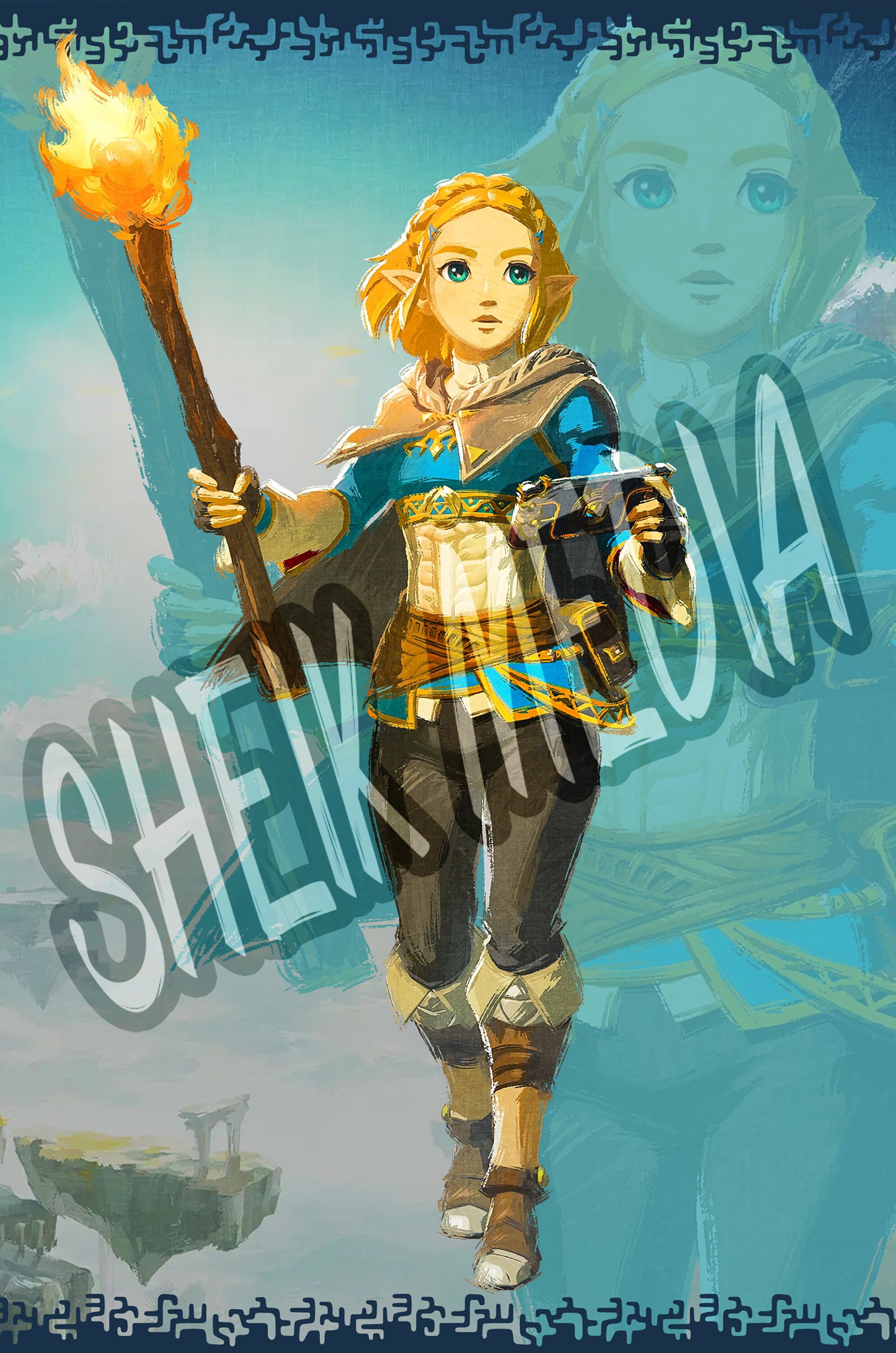 Affiches de Zelda : Tears of the kingdom TOTK / Haute qualité ...