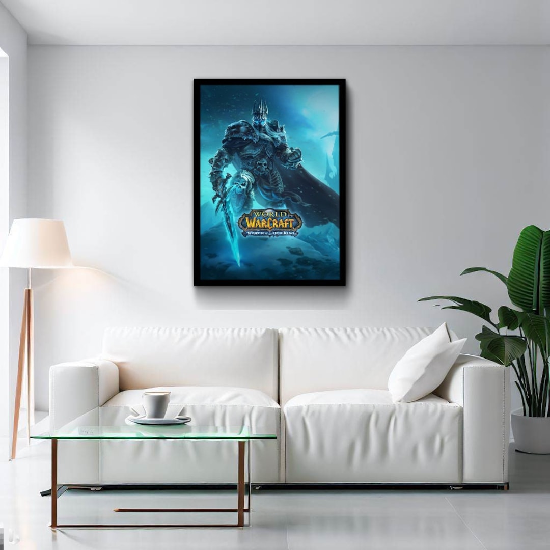 The Lich King world of Warcraft WOW WOTLK Poster / High Quality ...