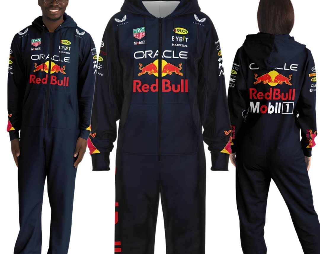 Unisex RBR Racing Hooded Jumpsuit Adults F1 Fan Gear - Etsy