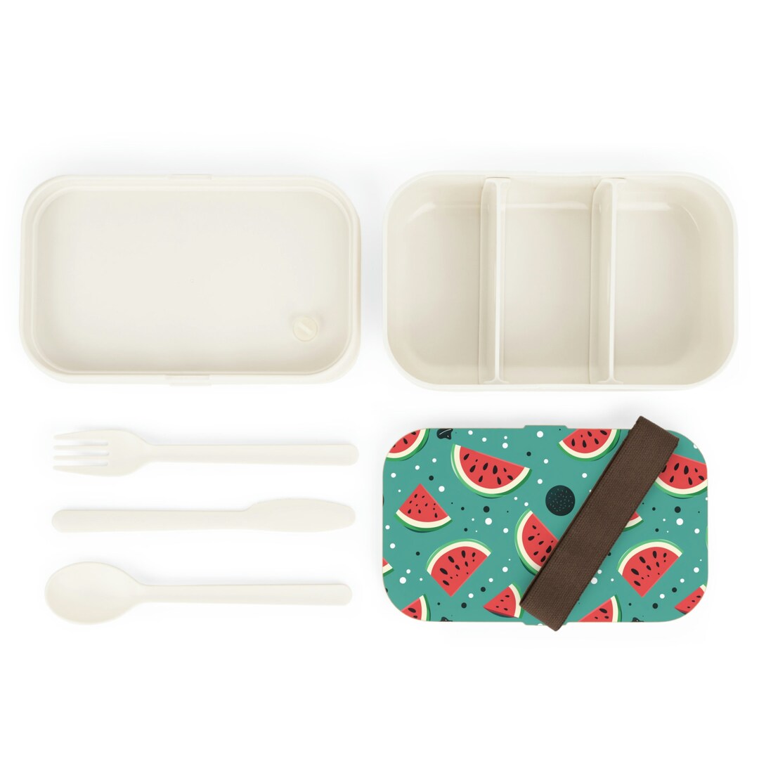 Cute Watermelon Lunch Box Playful Bento Container Fruit-inspired Meal ...