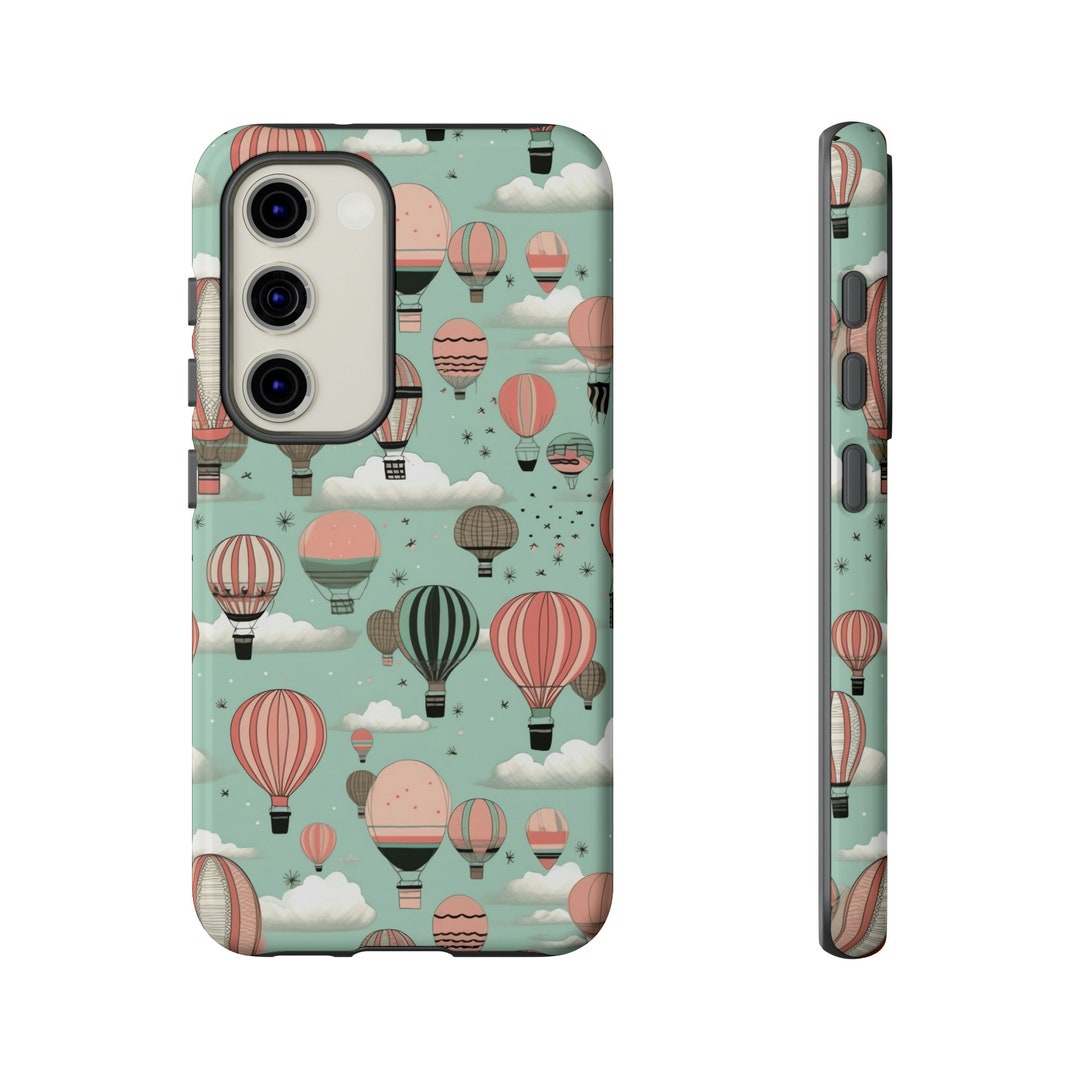 Hot Air Balloon Pastel Phone Case for Samsung Galaxy and Google Pixel ...