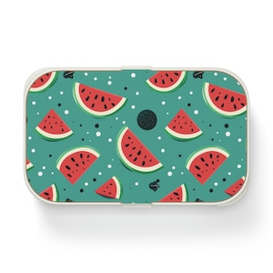 Cute Watermelon Lunch Box Playful Bento Container Fruit-inspired Meal ...