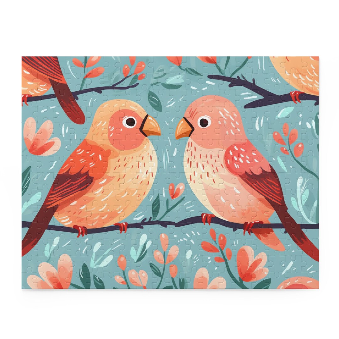 Fun Cartoon Birds Tree Puzzle, Create Lasting Memories With This ...