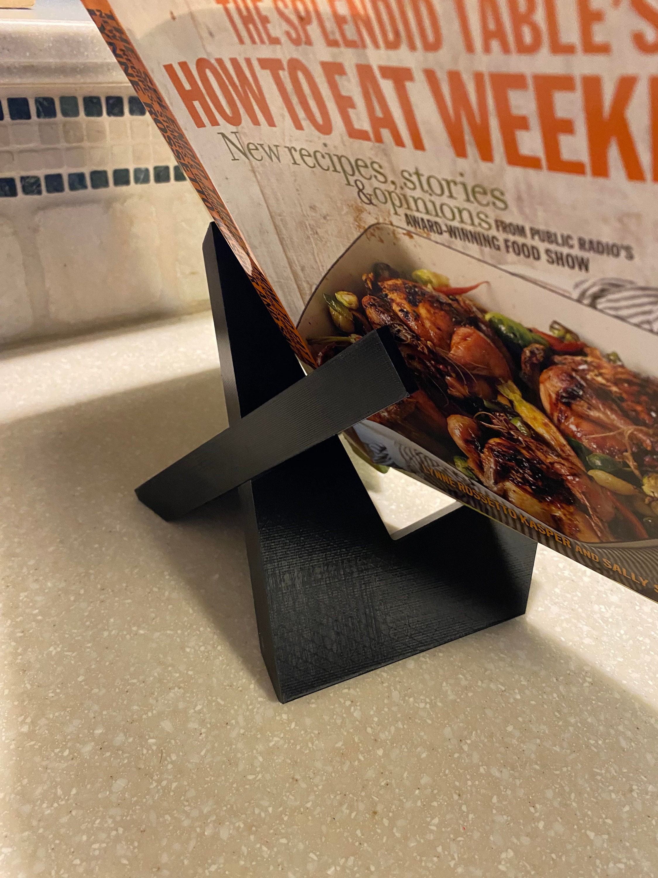 Cook Book Stand 3D Printed - Etsy