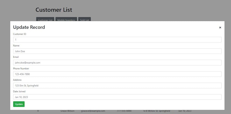 Dynamic Web App to Google Sheet CRUD Operation, Search and Sort Operation Code - Etsy